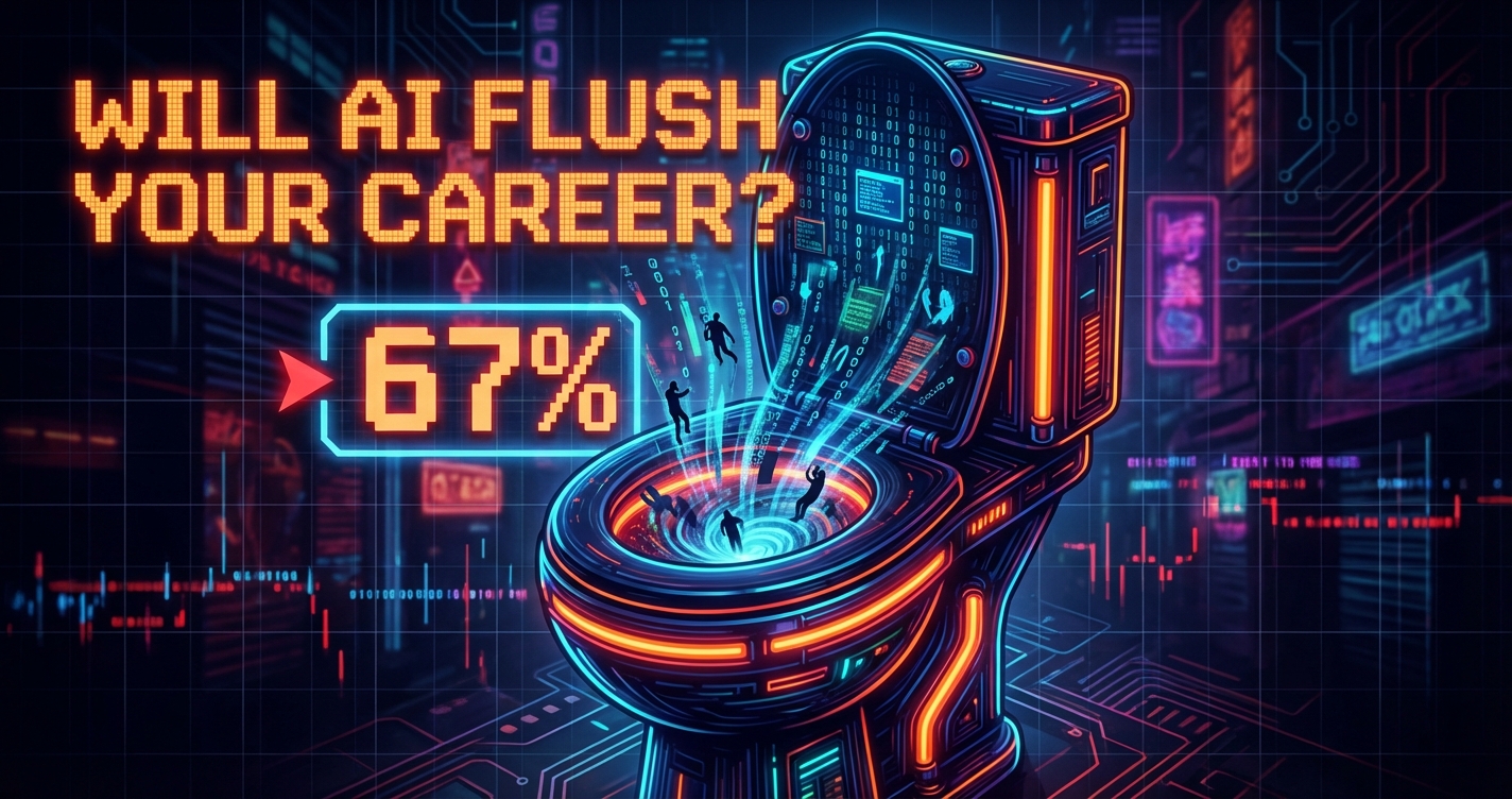 POO FLUSH-O-METER | Will AI Flush Your Career? | POO.EARTH